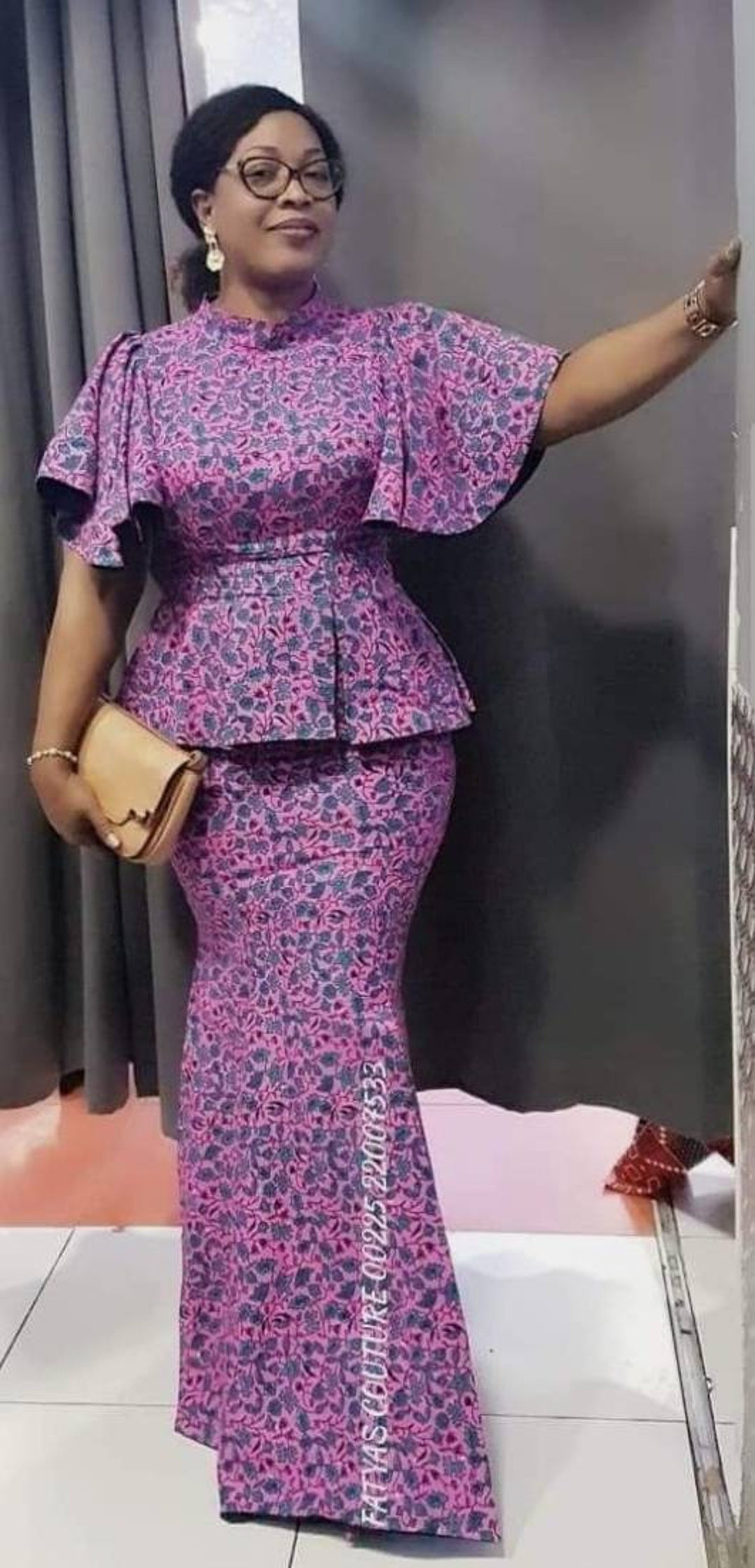 African Skirt Set,african Two Piece Set,african Skirt and Top,african ...