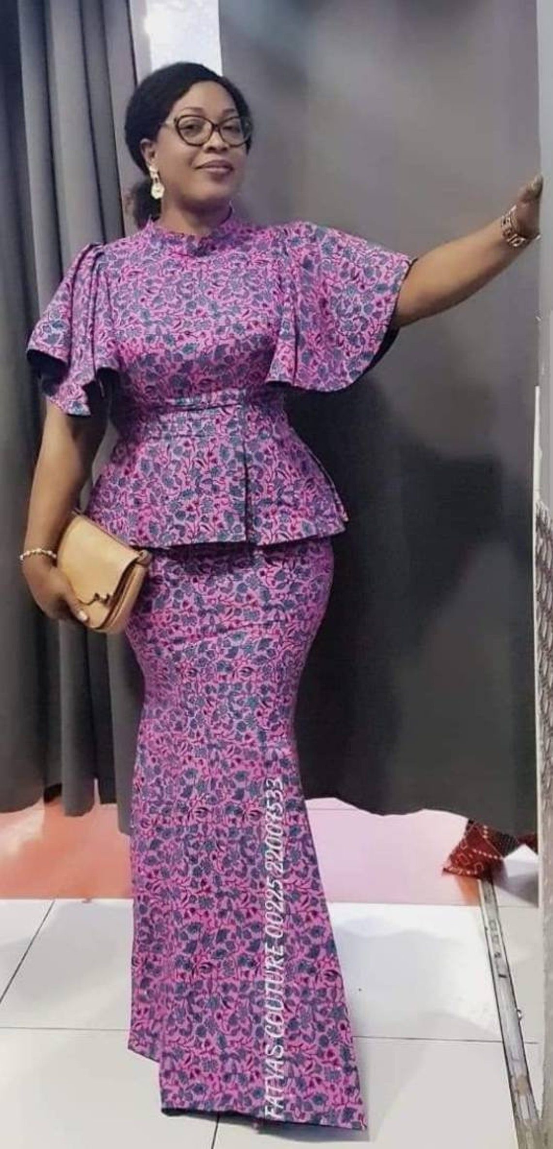 African Skirt Set,african Two Piece Set,african Skirt and Top,african ...