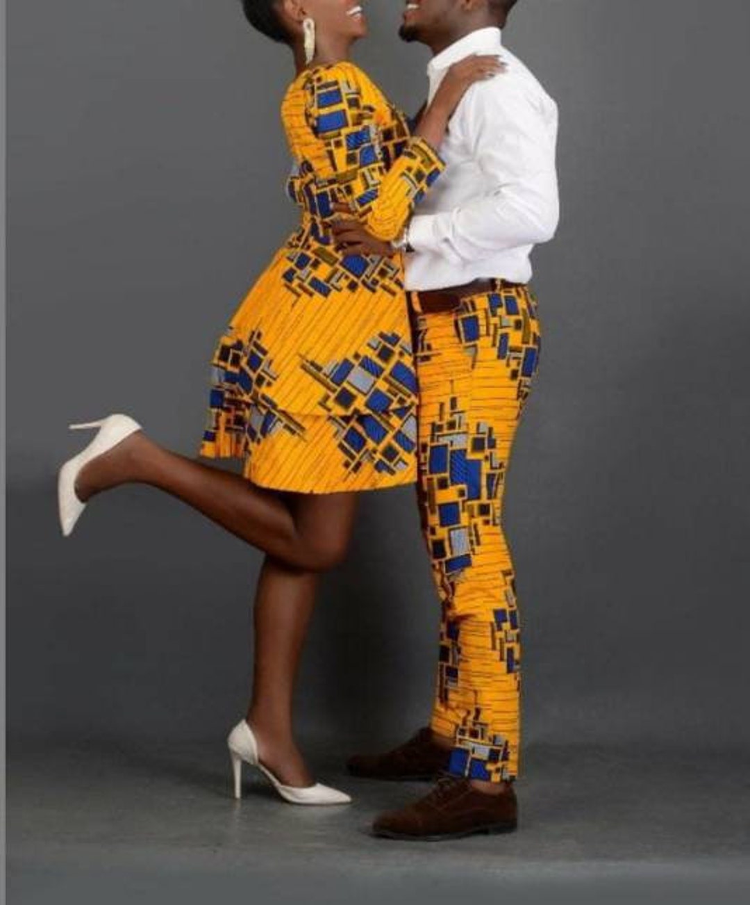 African Clothing for Couples/african Matching Outfits for Couples ...