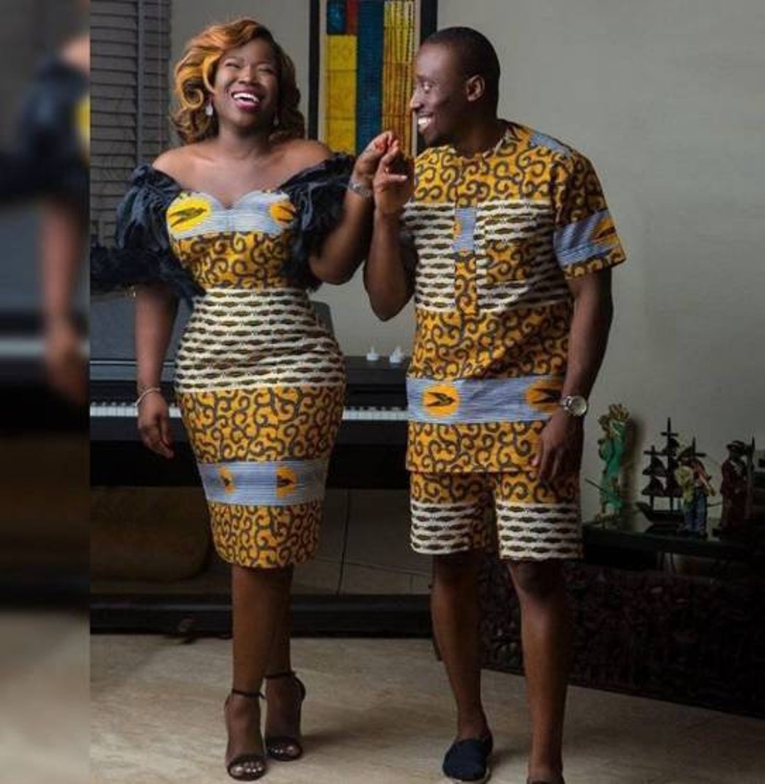 African Clothing for Couples/african Matching Outfits for Couples ...