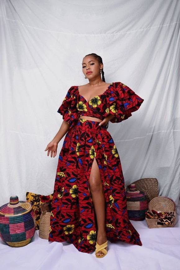 African Skirt Set,african Two Piece Set,african Skirt and Top,african ...