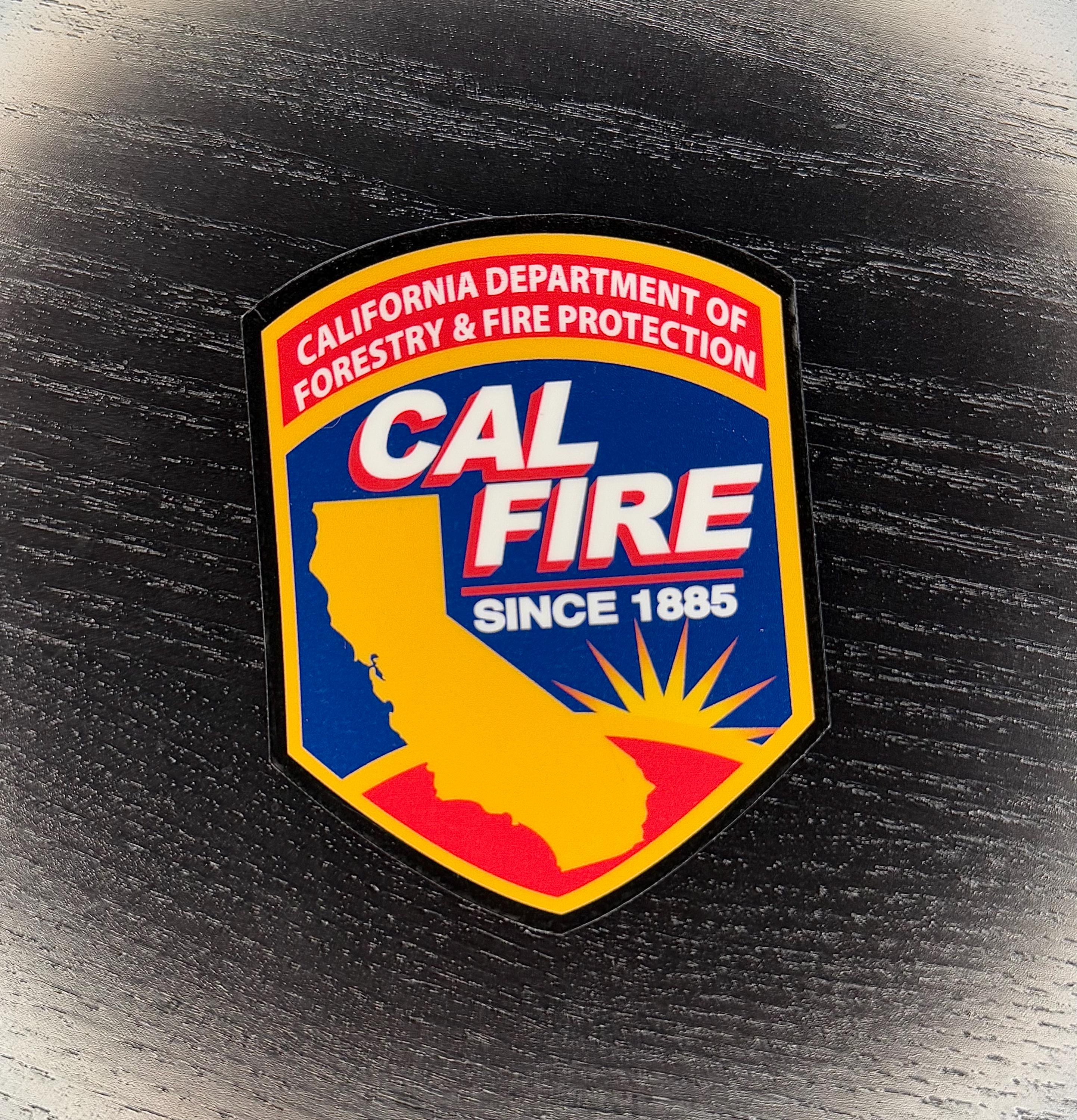3” CAL FIRE Sticker Decal California CA Los Angeles Firefighter ...