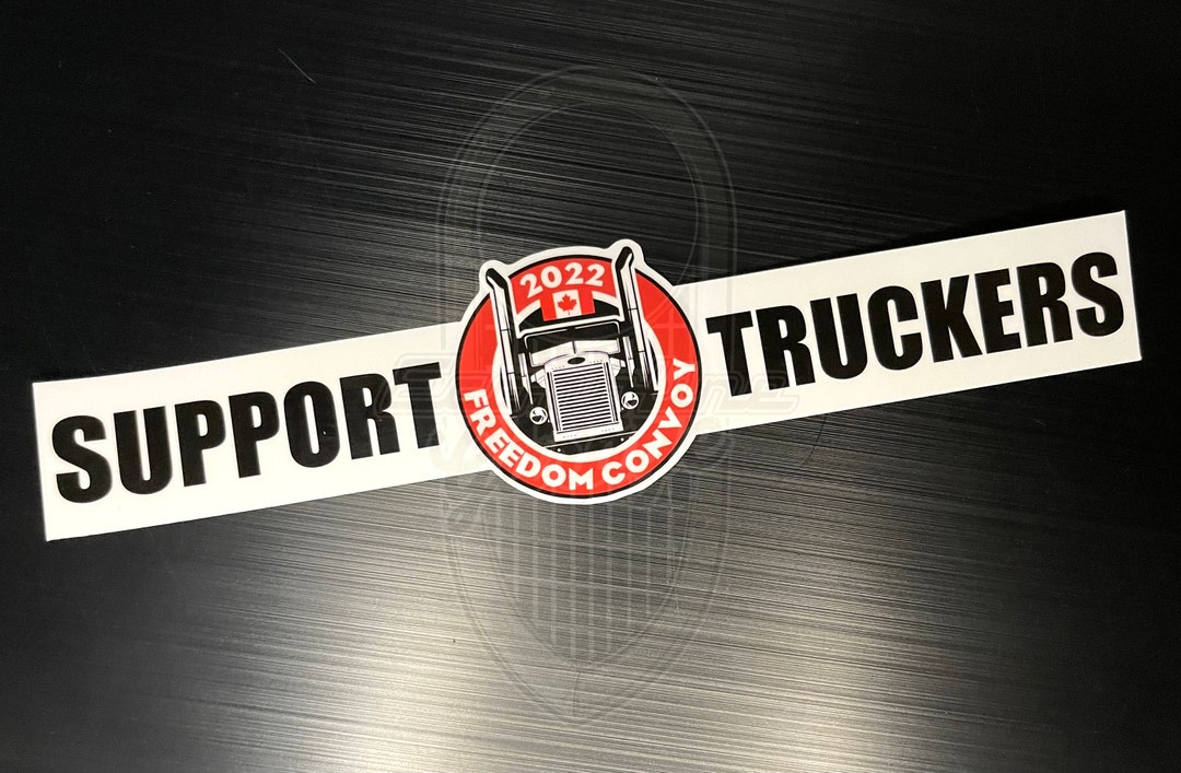 Canada Freedom Convoy 2022 9.25 Sticker Decal Trucker - Etsy