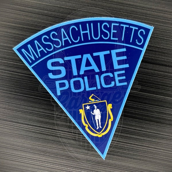 Mass State Police Patch Etsy
