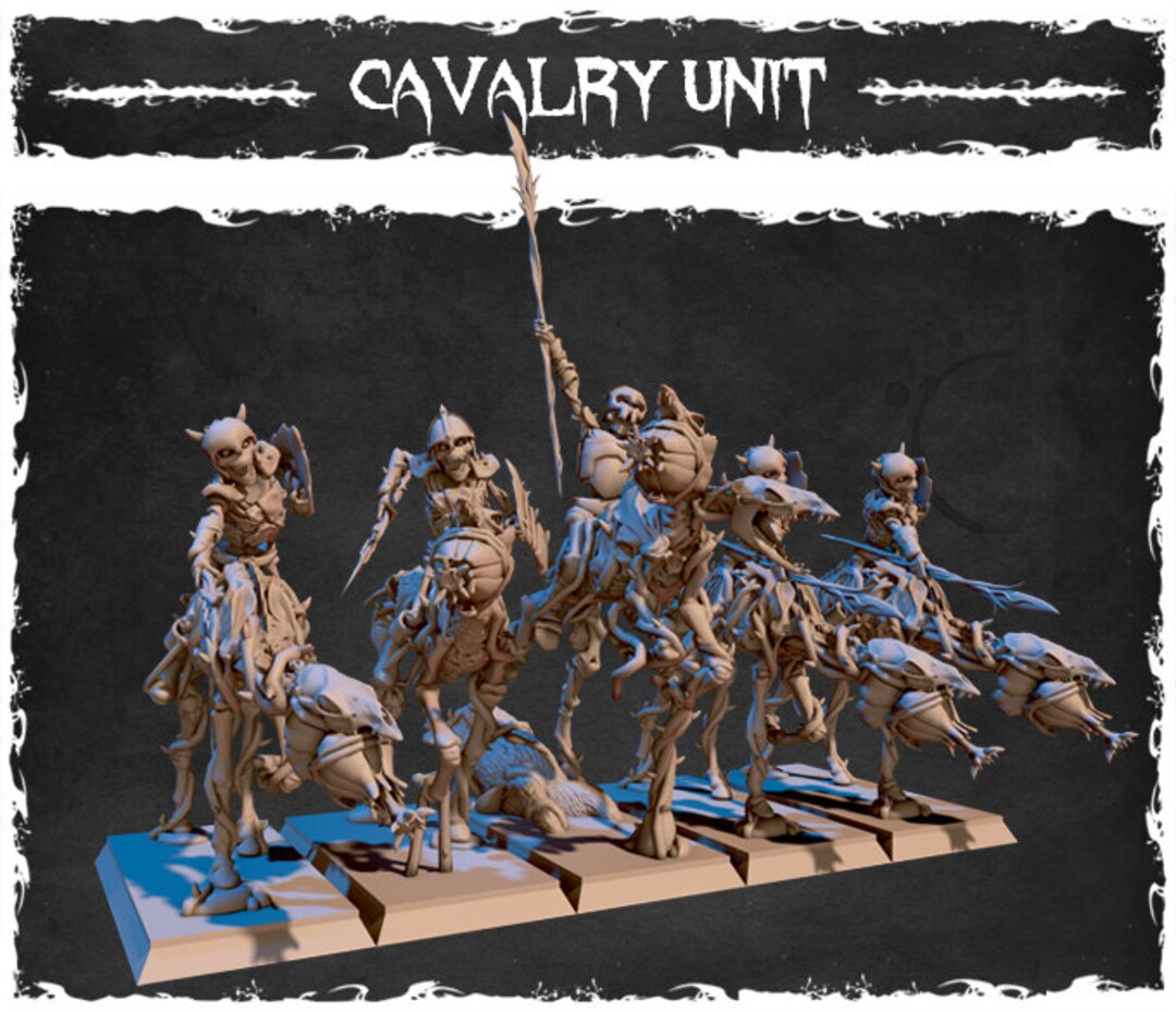 The Reclaimed Army an Undead Nature Army Cavalry read Description - Etsy