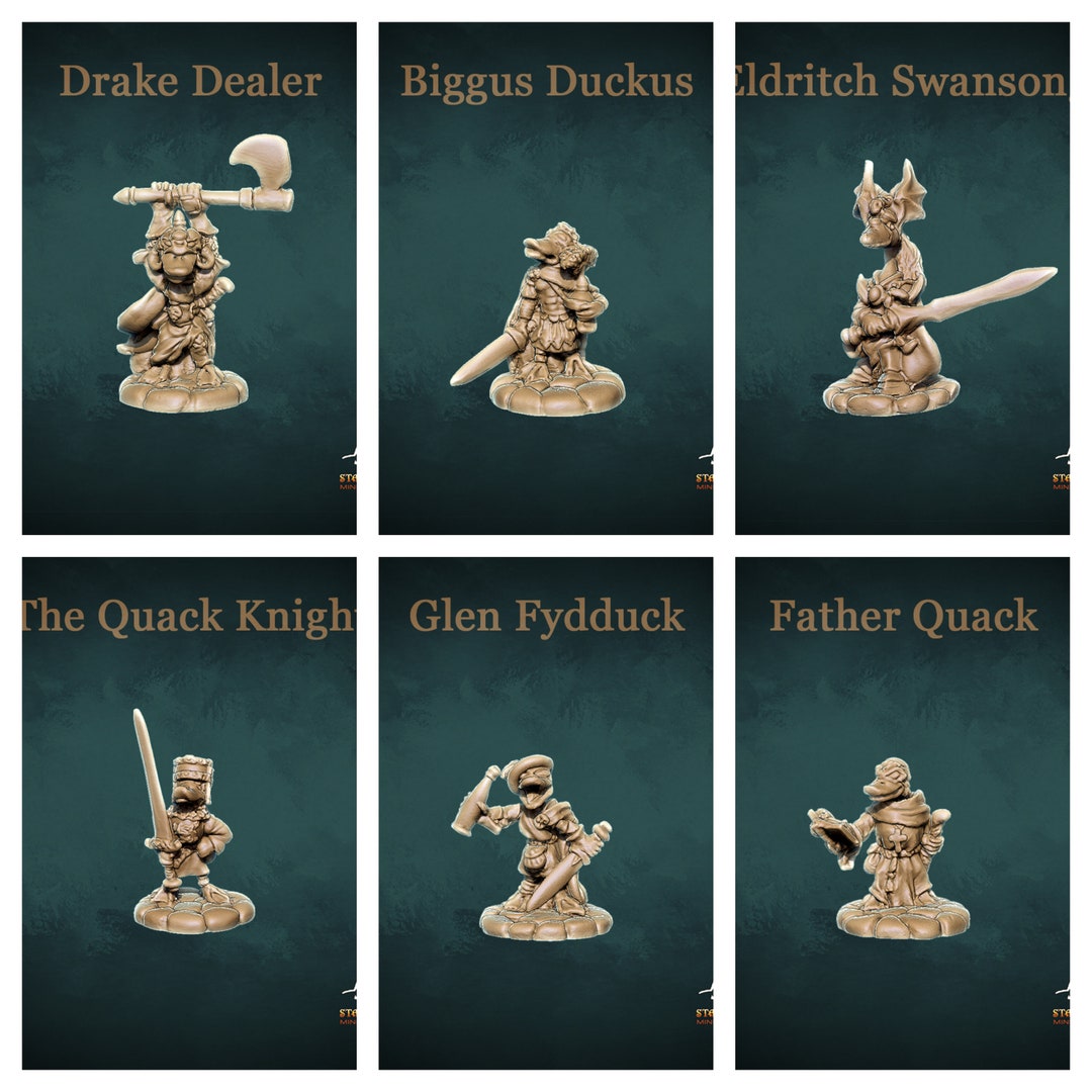 Personalities of Quack Keep Part 1 - Etsy