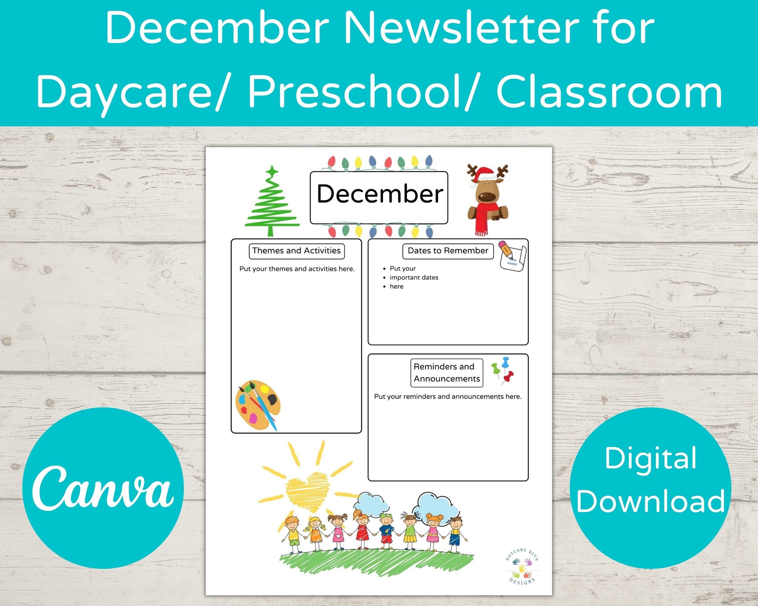December Newsletter Template