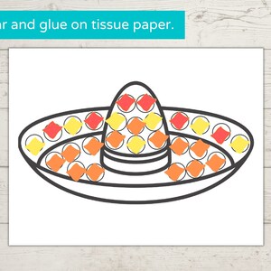 Cinco De Mayo Dot Marker Printables/ Do a Dot Printable/ Cinco De Mayo ...