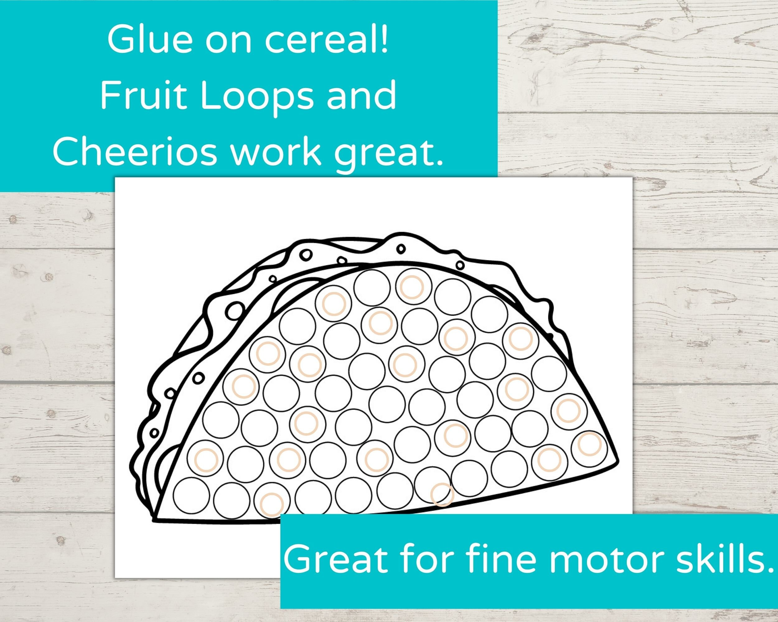 Cinco De Mayo Dot Marker Printables/ Do a Dot Printable/ Cinco De Mayo ...