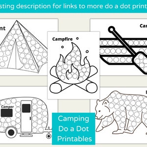 American Flag Dot Marker Printable/ Do a Dot Printable/ Flag Activity ...