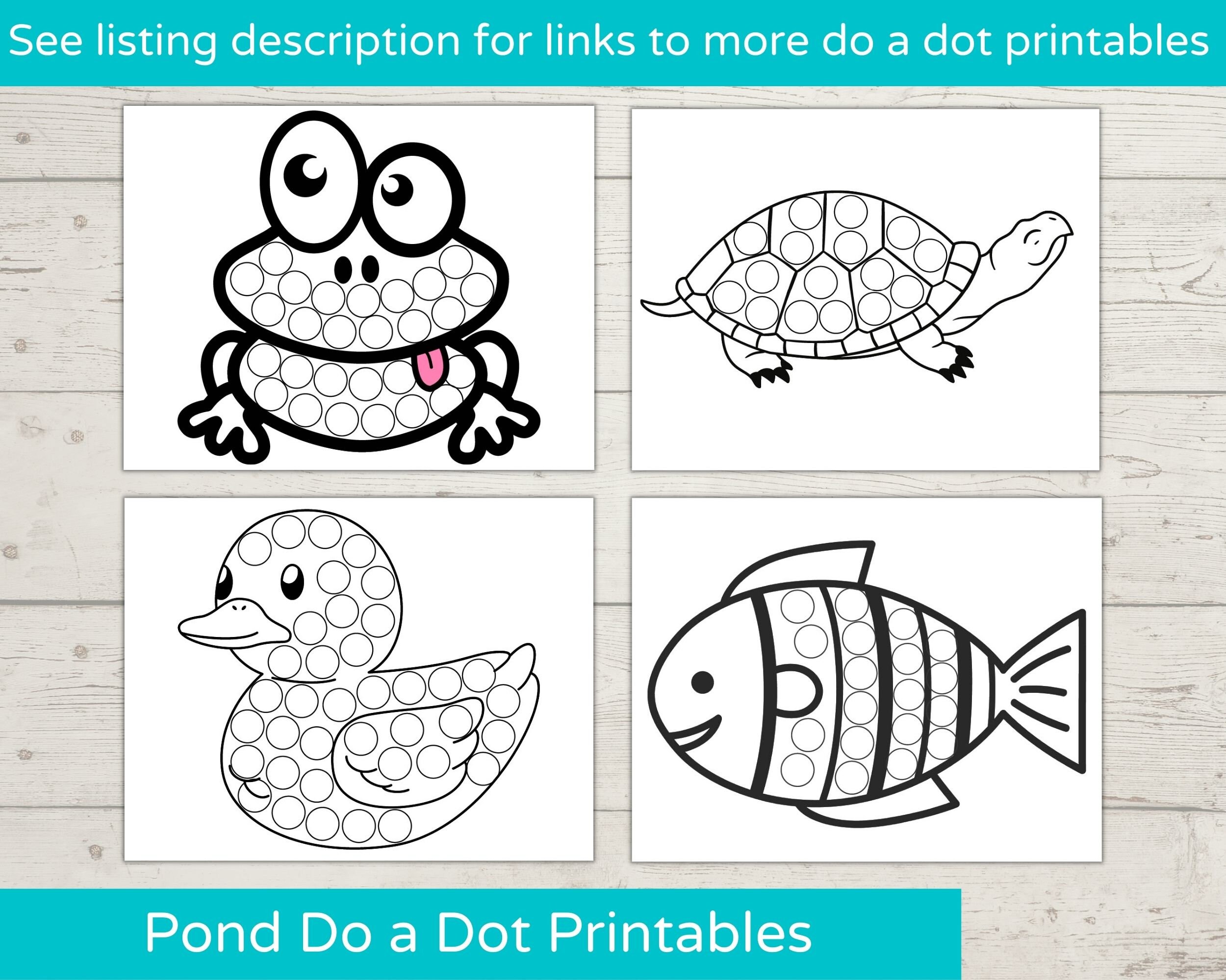 Bug Dot Marker Printables/ Do a Dot Printable/ Toddler Activity/ Bug ...