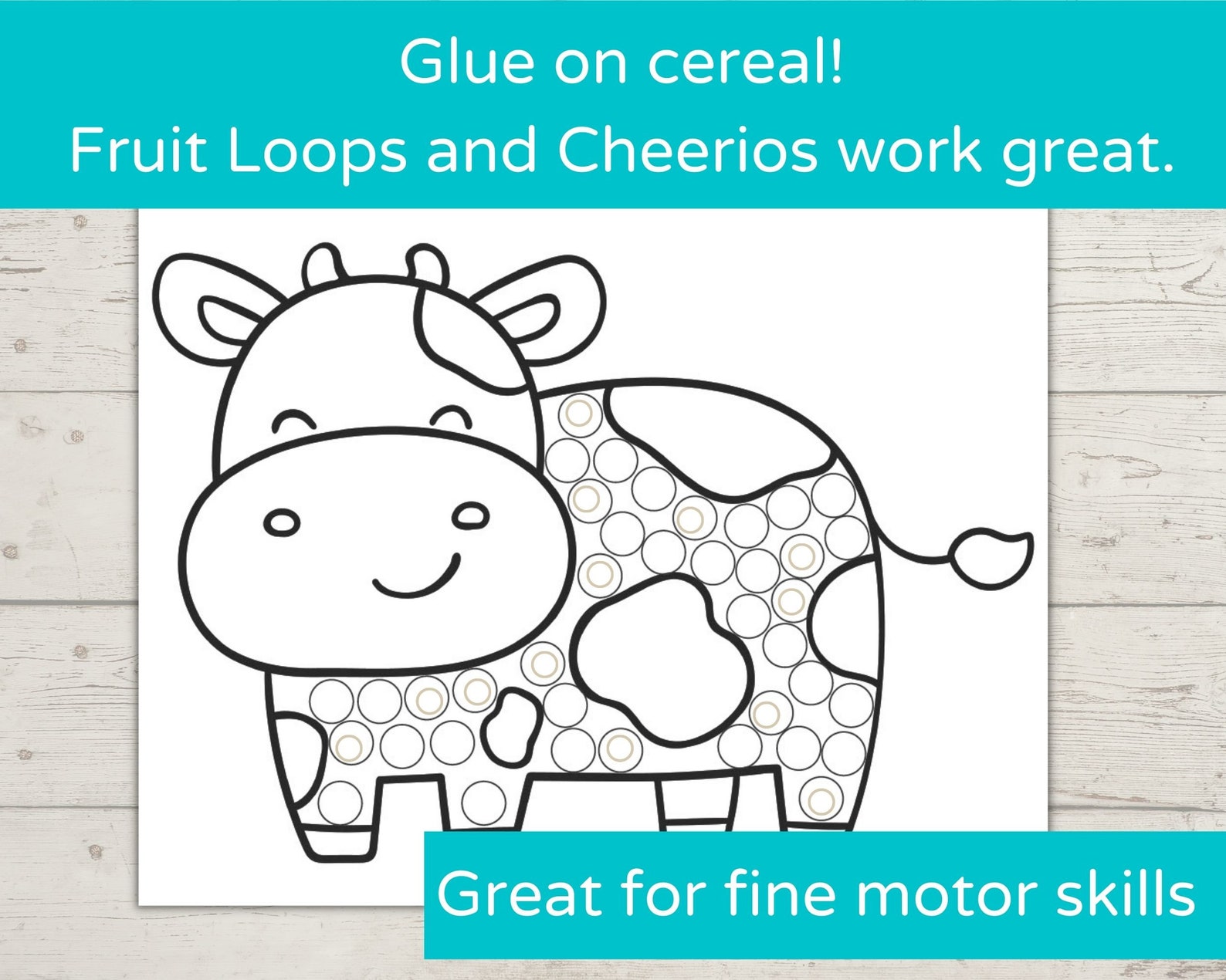 Farm Dot Marker Printables Do A Dot Printable Farm Toddler Etsy