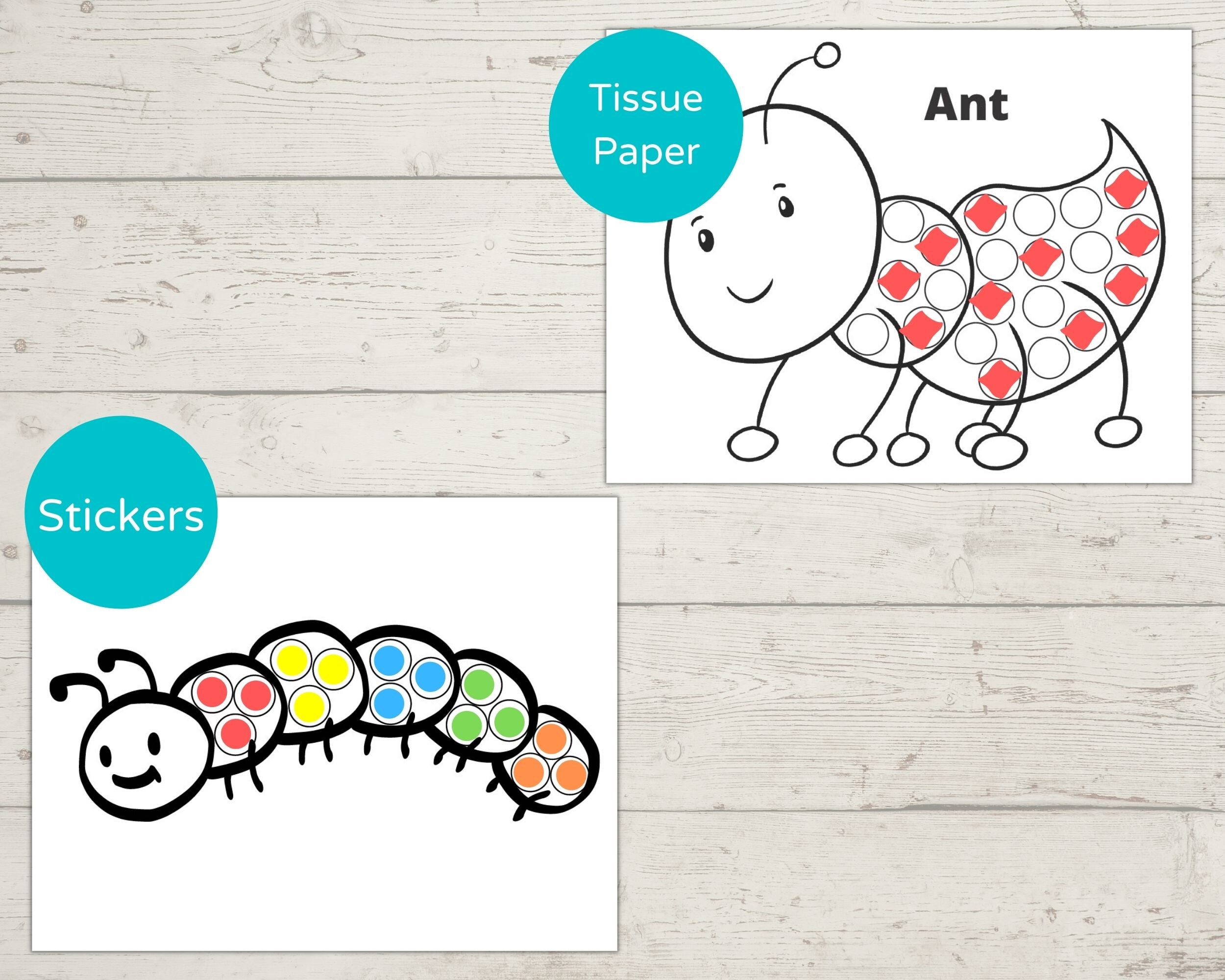 Bug Dot Marker Printables/ Do a Dot Printable/ Toddler Activity/ Bug ...