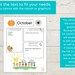 October Daycare Newsletter Template/ Preschool Newsletter Template ...