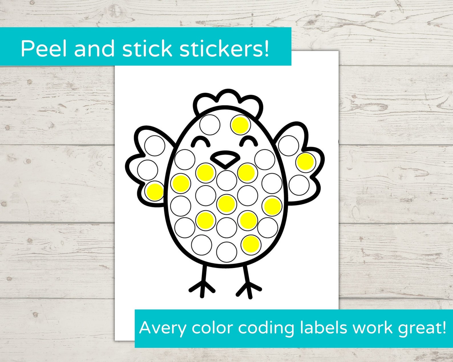 Spring Animals Dot Marker Printables/ Do a Dot Printable/ Baby - Etsy