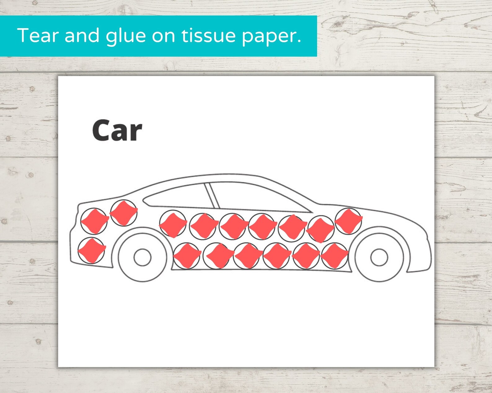 Transportation Dot Marker Printables/ Do a Dot Printable/ Toddler ...