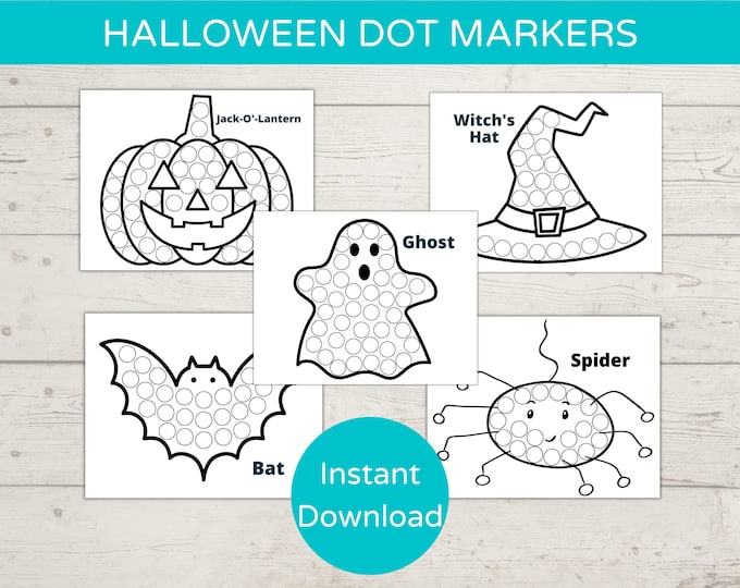 Spring Animals Dot Marker Printables/ Do a Dot Printable/ Baby Animals ...