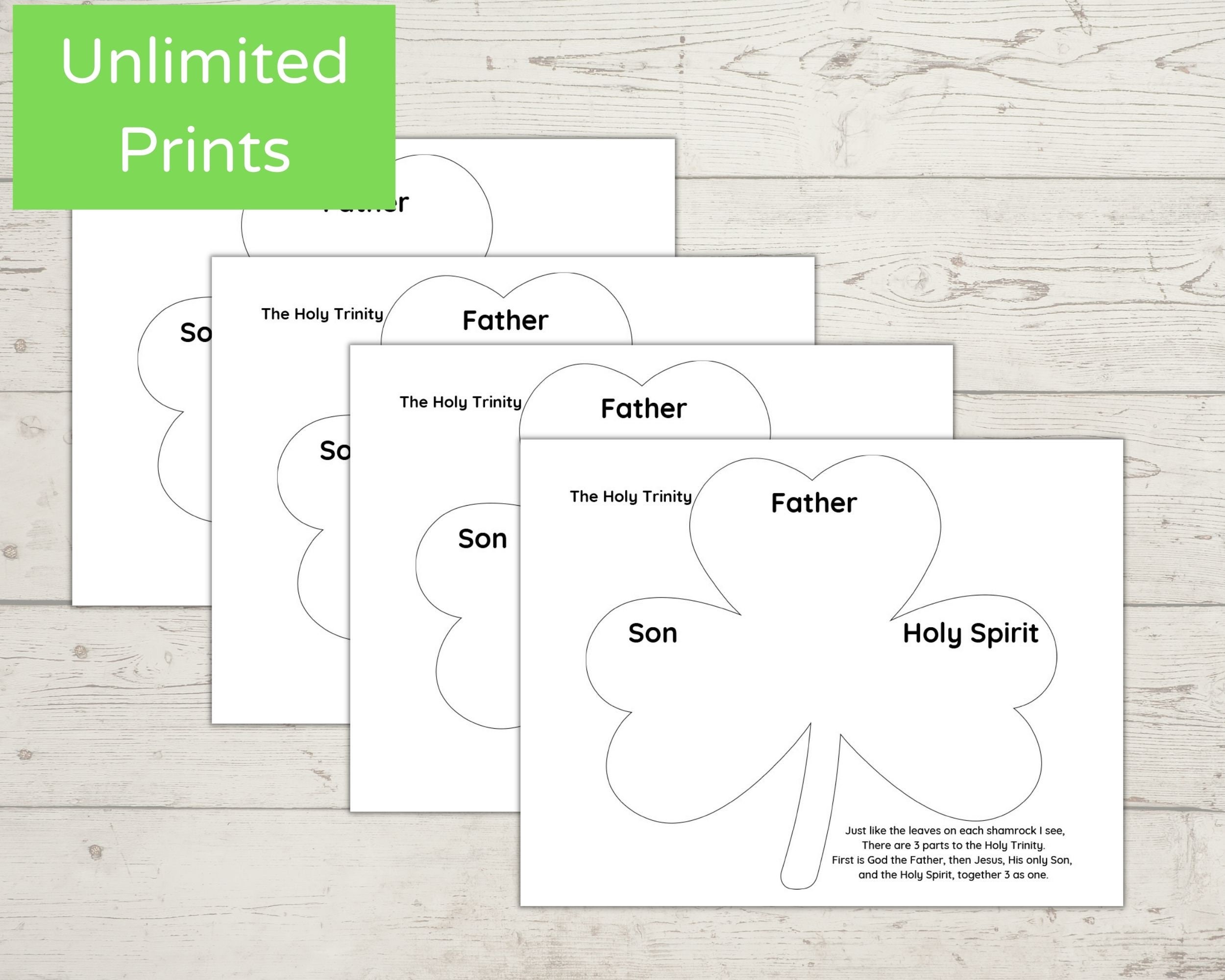 St. Patrick's Day Handprint Art/ St. Patrick's Day Toddler Activity ...