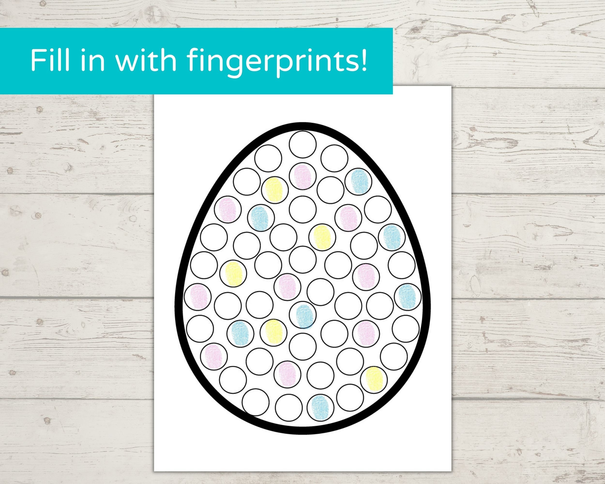 Easter Dot Marker Printables/ Do a Dot Printable/ Easter Activity ...