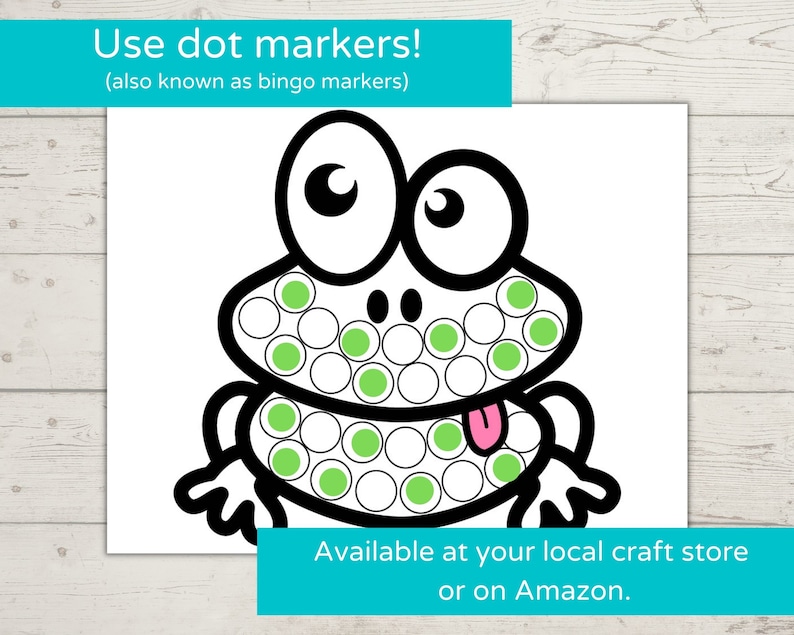Pond Unit Dot Marker Printables/ Do a Dot Printable/ Pond Toddler ...
