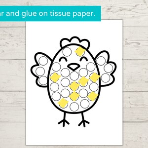 Spring Animals Dot Marker Printables/ Do a Dot Printable/ Baby Animals ...
