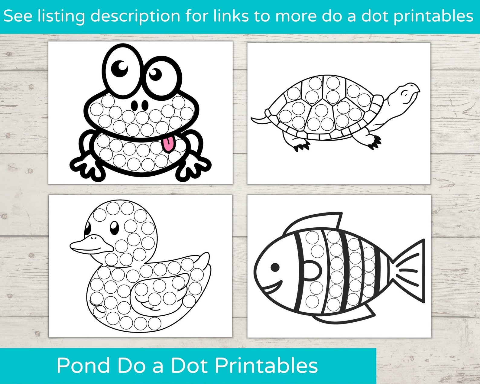 Bees and Flowers Dot Marker Printables/ Do a Dot Printable/ Toddler ...