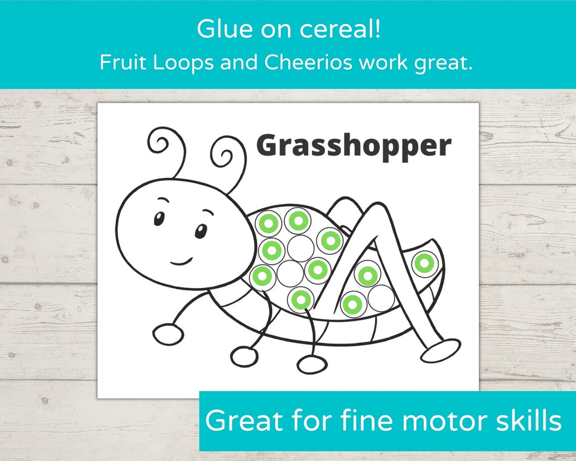 Bug Dot Marker Printables/ Do a Dot Printable/ Toddler Activity/ Bug ...