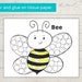 Bees and Flowers Dot Marker Printables/ Do a Dot Printable/ Toddler ...