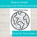 Earth Day Dot Marker Printable/ Do a Dot Printable/ Earth Day - Etsy
