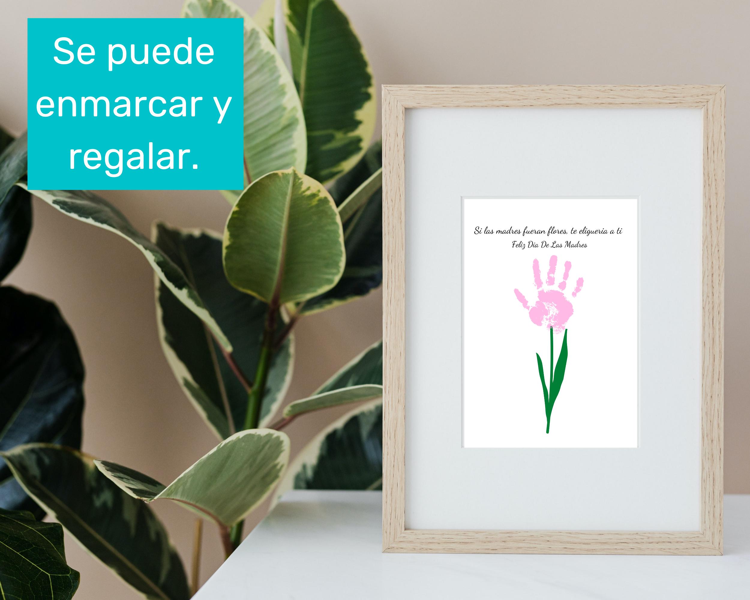 Spanish Mother's Day Toddler Handprint Art/ Día De La Madre Handprint ...