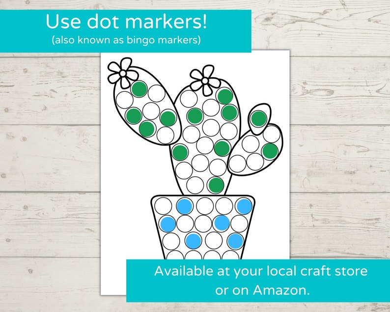 Cinco De Mayo Dot Marker Printables/ Do a Dot Printable/ Cinco De Mayo ...