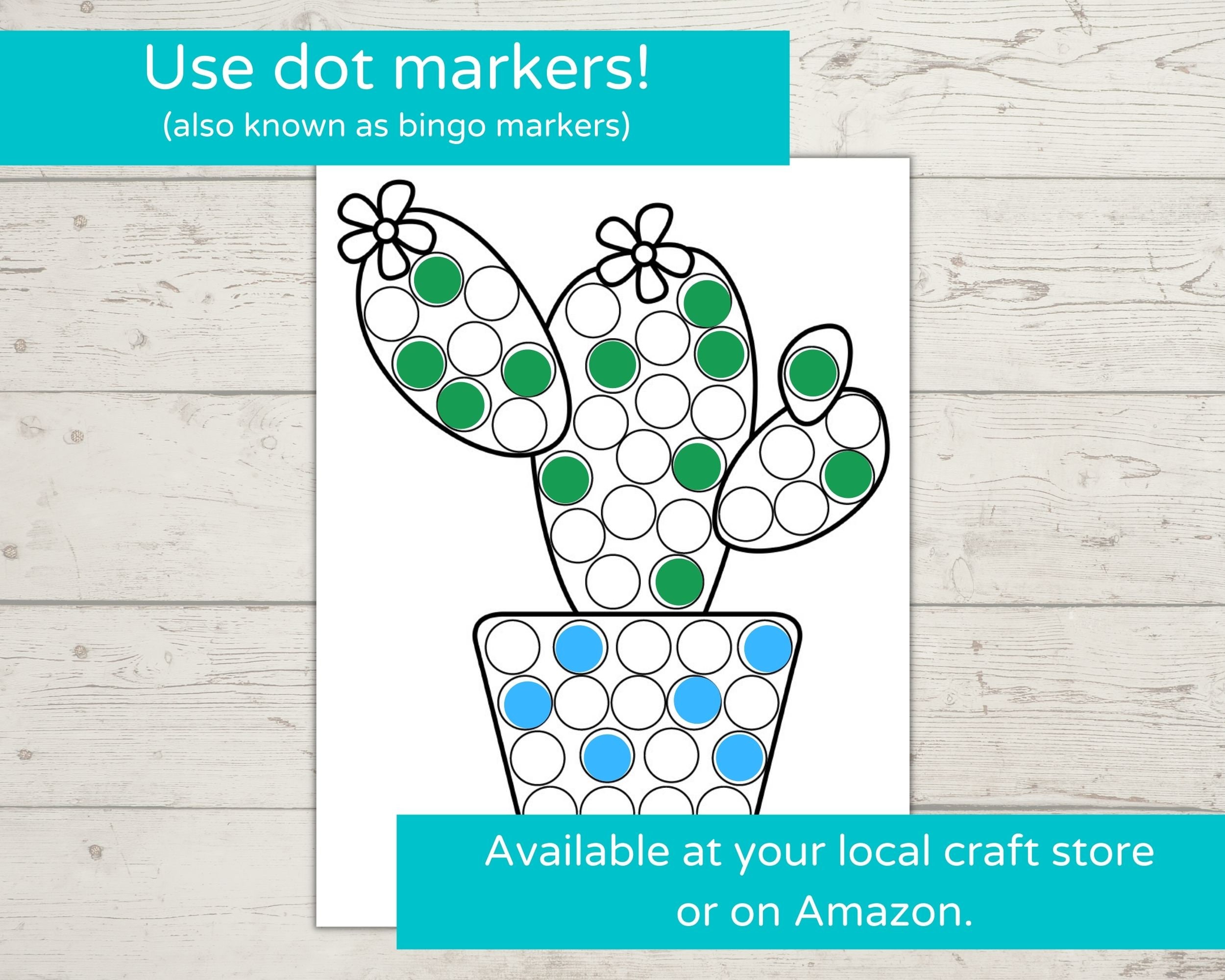 Cinco De Mayo Dot Marker Printables/ Do a Dot Printable/ Cinco De Mayo ...