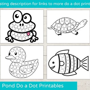 Transportation Dot Marker Printables/ Do a Dot Printable/ Toddler ...