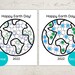 Earth Day Dot Marker Printable/ Do a Dot Printable/ Earth Day Activity ...