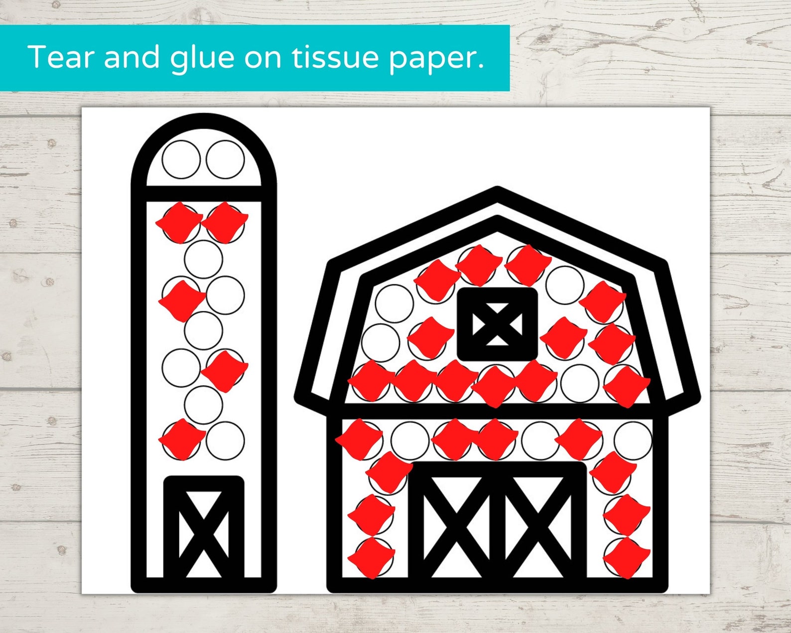 Farm Dot Marker Printables/ Do a Dot Printable/ Farm Toddler Activity ...