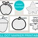 Camping Theme Dot Marker Printables/ Do a Dot Printable/ Toddler ...
