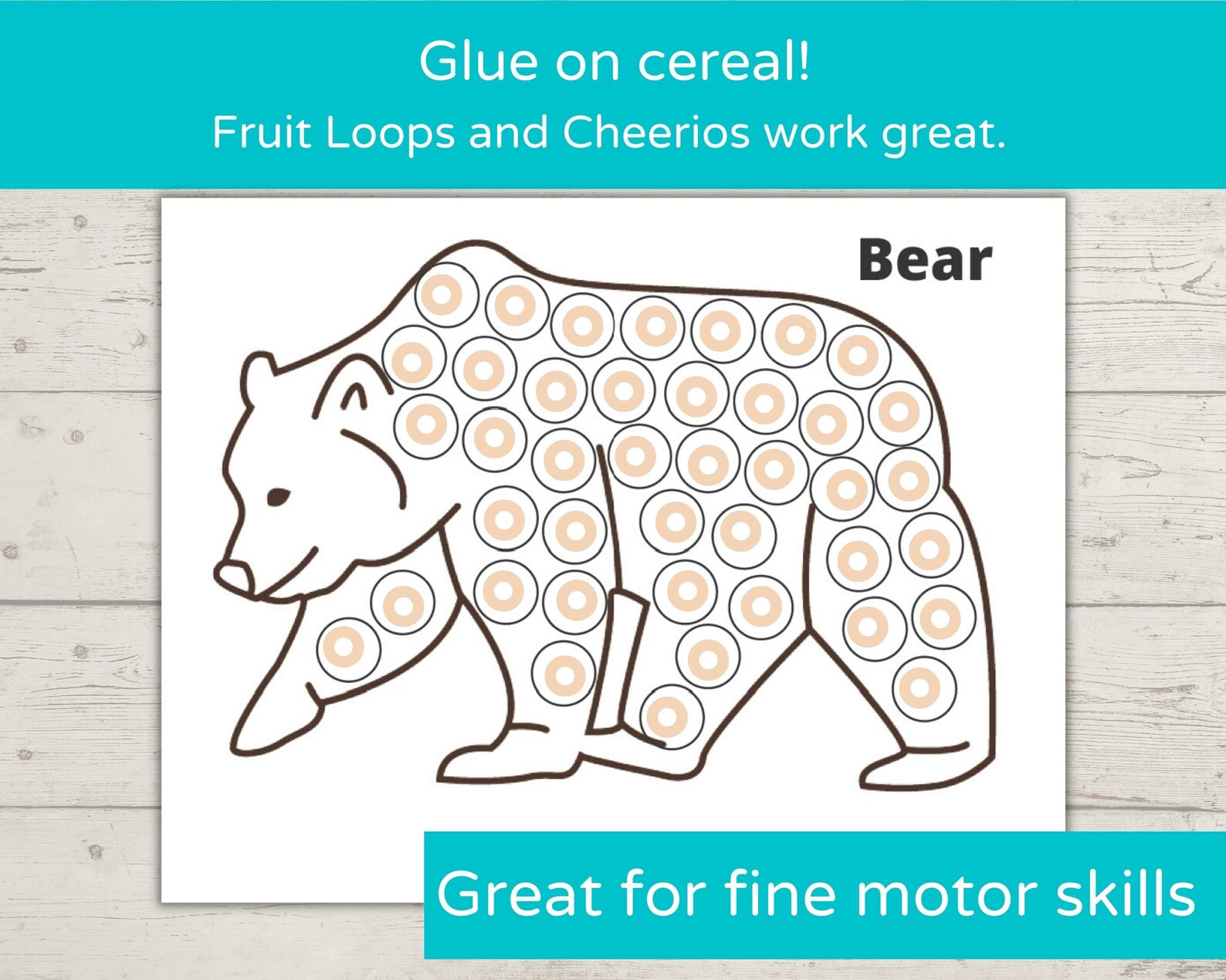 Camping Theme Dot Marker Printables/ Do a Dot Printable/ Toddler ...