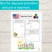 September Daycare Newsletter Template/ Preschool Newsletter Template ...