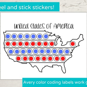Fourth of July Dot Marker Printables/ Fourth of July Craft ...
