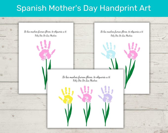 Día De La Tierra Handprint Art / Earth Day Toddler Handprint Arte ...