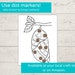 Butterfly Unit Dot Marker Printables/ Do a Dot Printable/ Butterfly ...