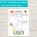 October Daycare Newsletter Template/ Preschool Newsletter - Etsy