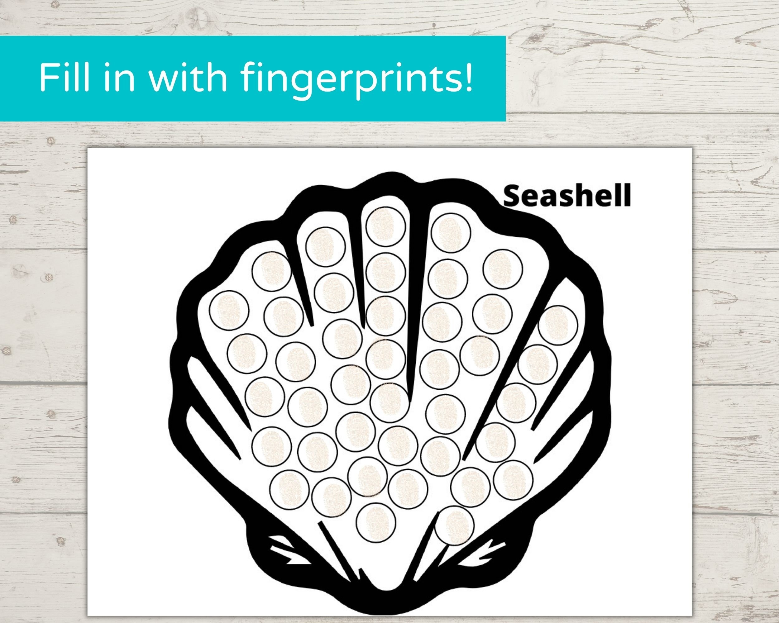 Beach Theme Dot Marker Printables/ Do a Dot Printable/ Toddler Activity ...