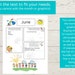 June Daycare Newsletter Template/ Preschool Newsletter Template/ June ...