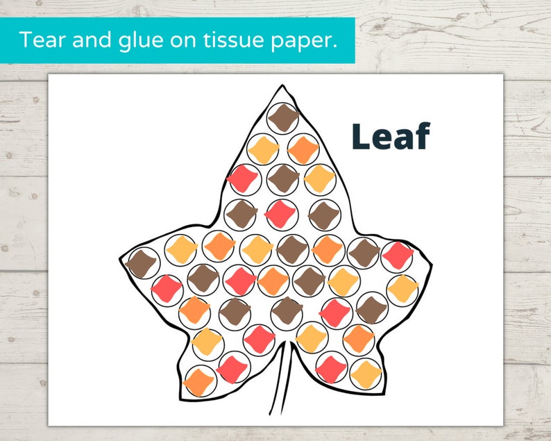 Fall Dot Marker Printables/ Do a Dot Printable/ Toddler Activity ...