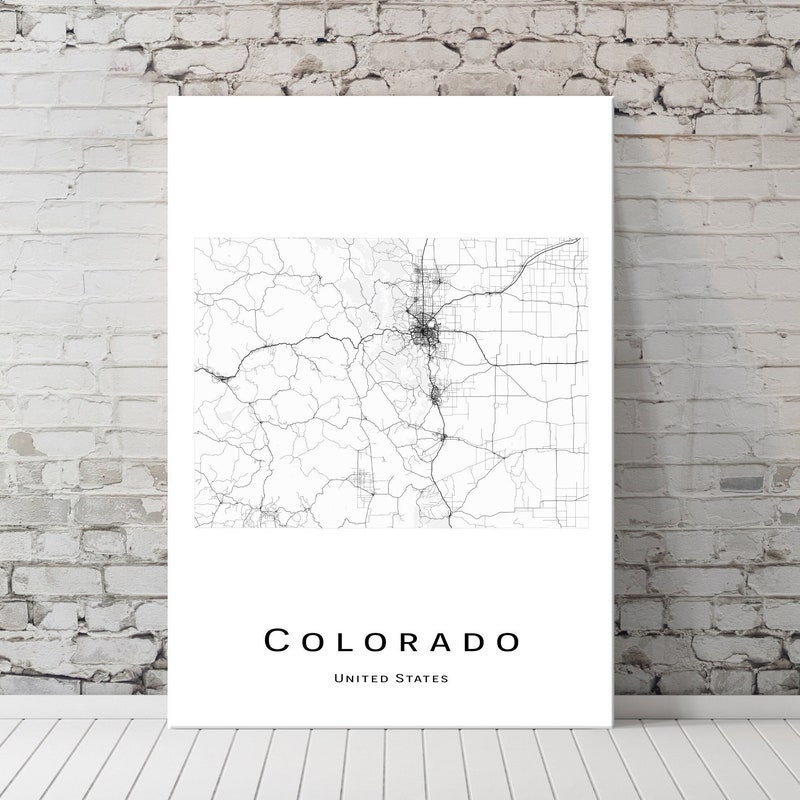 Colorado Poster - Etsy