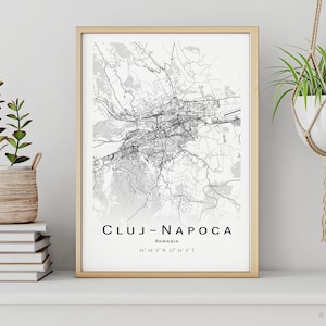 Cluj-napoca Map - Romania - City Map With High Details - Printable Map ...