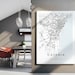Catania Map, Italy - City Map With High Details - Instant Download ...