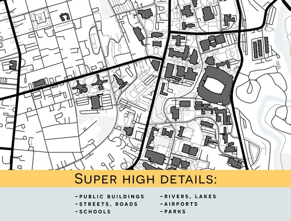 Mapa Del Campus De La Uga Para Imprimir