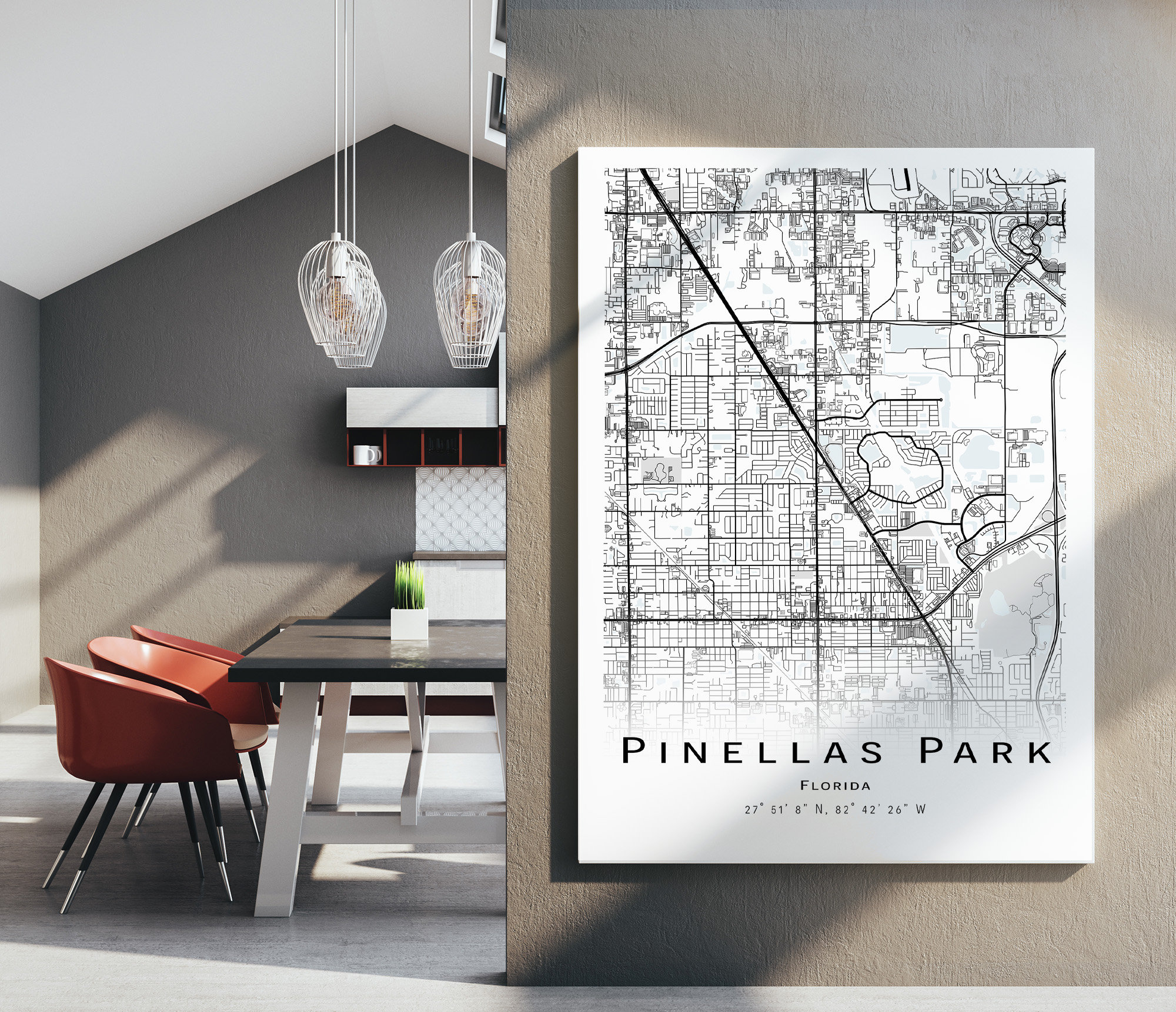 Mapa Del Parque Pinellas Florida